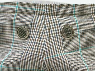 グレンチェックテラピンチハット(ターコイズ) – garyu planet